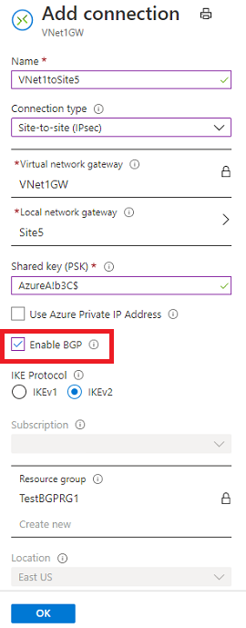 Configure BGP for VPN Gateway: Portal - Azure VPN Gateway | Microsoft Learn Configure BGP for VPN Gateway: Portal - Azure VPN Gateway | Microsoft Learn
