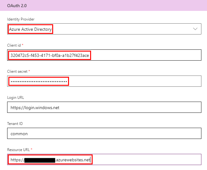 Create A Custom Connector For Azure Adprotected Azure Function Apps Microsoft Learn