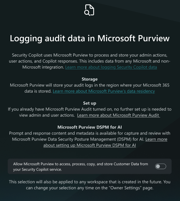 Access the Security Copilot audit log | Microsoft Learn Access the Security Copilot audit log | Microsoft Learn