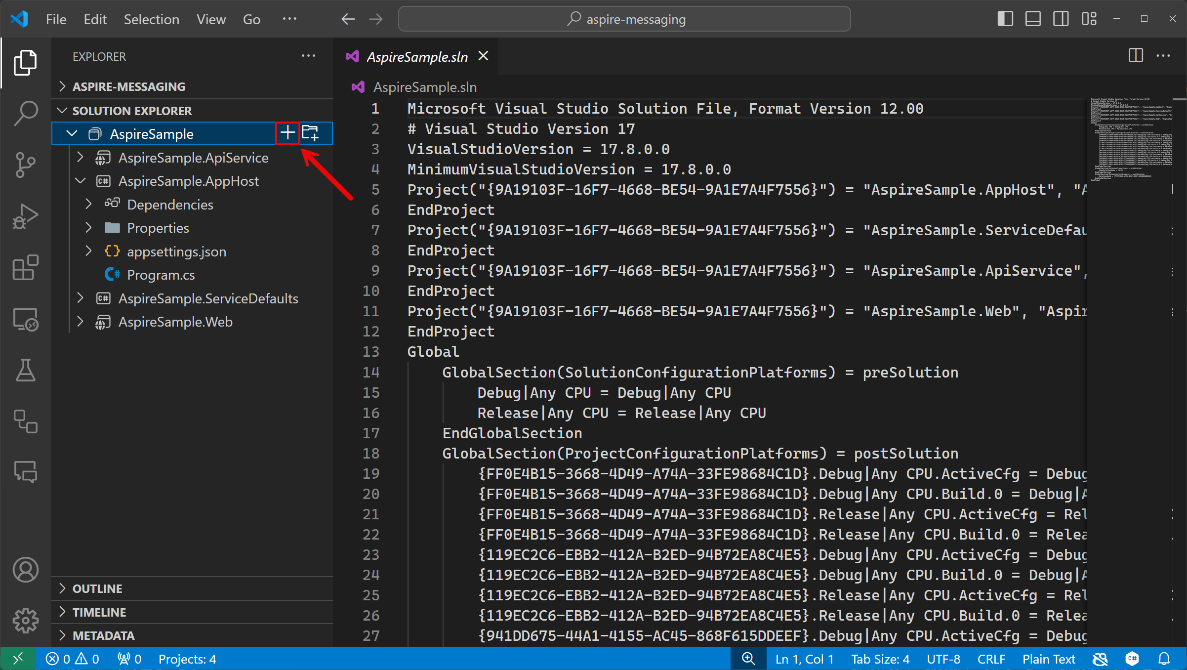 Use Net Aspire Messaging Integrations In Aspnet Core Net Aspire Microsoft Learn