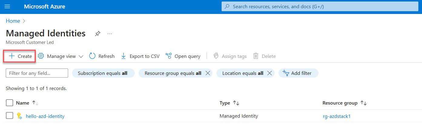Authenticate Azure Hosted Net Apps To Azure Resources Using A User Assigned Managed Identity