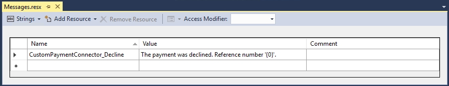 Create Custom Localized Error Messages For Payment Terminal Extensions Commerce Dynamics 365