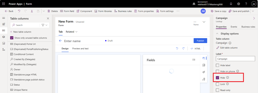 Customize The Form Editor Dynamics 365 Customer Insights Microsoft Learn