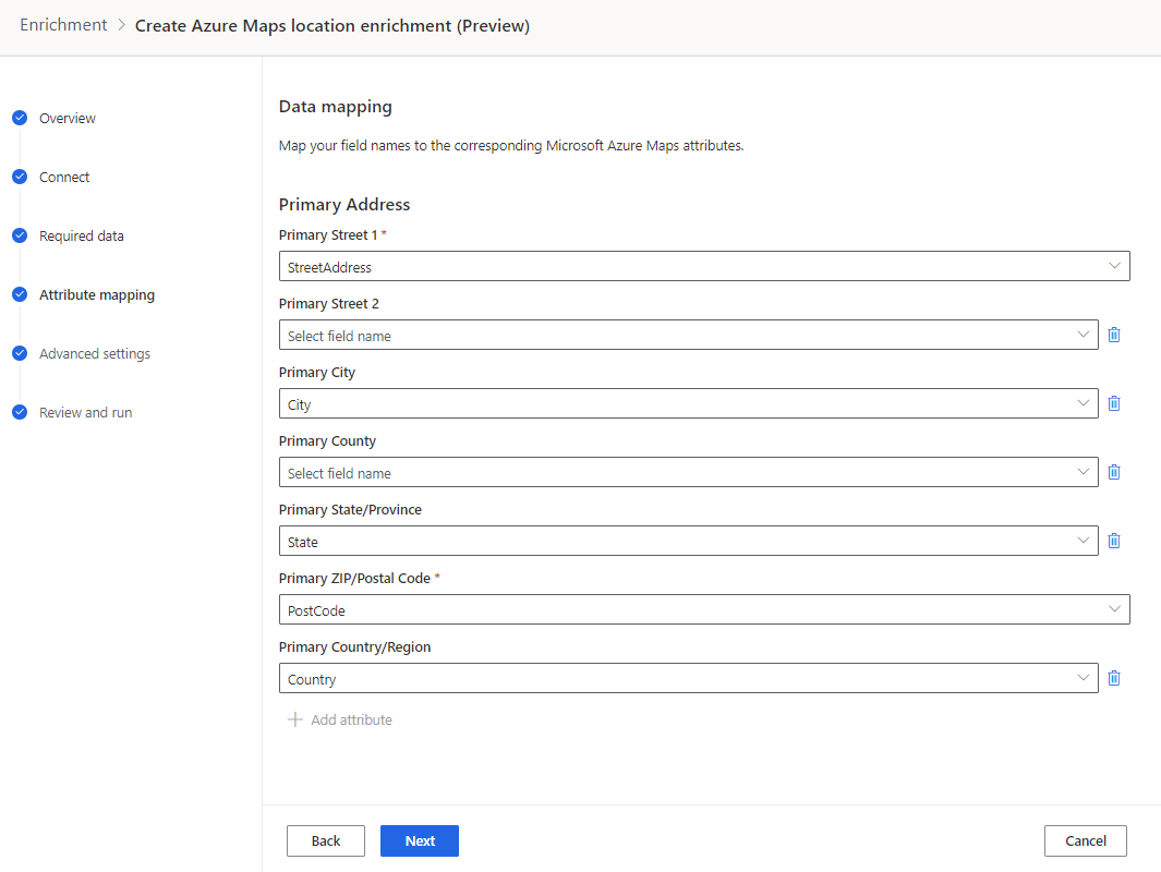 Enrich Customer Profiles With Location Data From Azure Maps Preview Dynamics 365 Customer