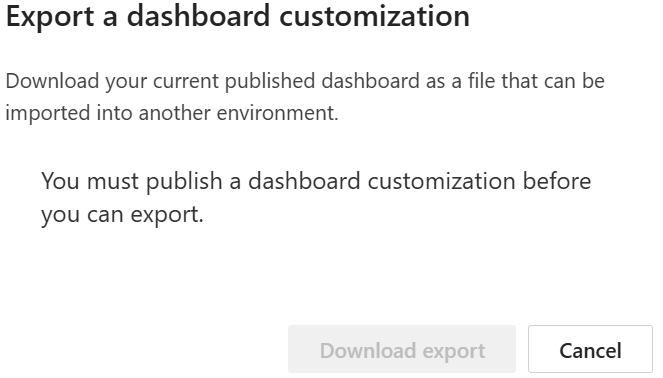 Export and import visual customizations | Microsoft Learn