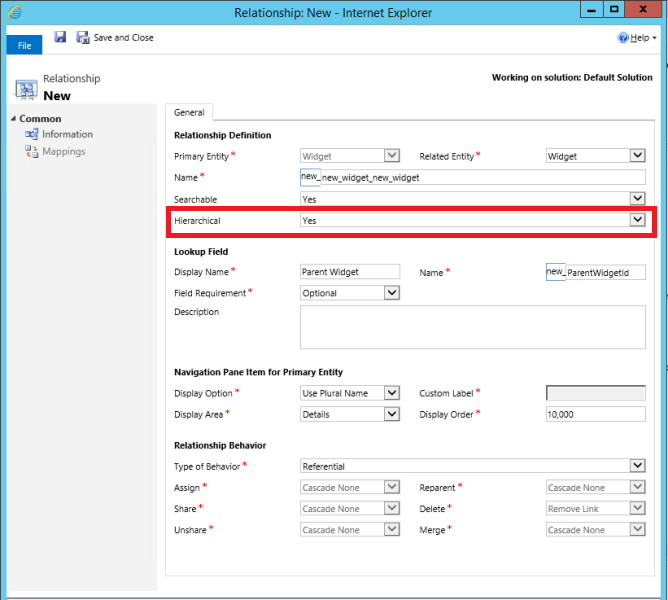 Visualize Hierarchical Data In Dynamics 365 Customer Engagement On Premises Microsoft Learn