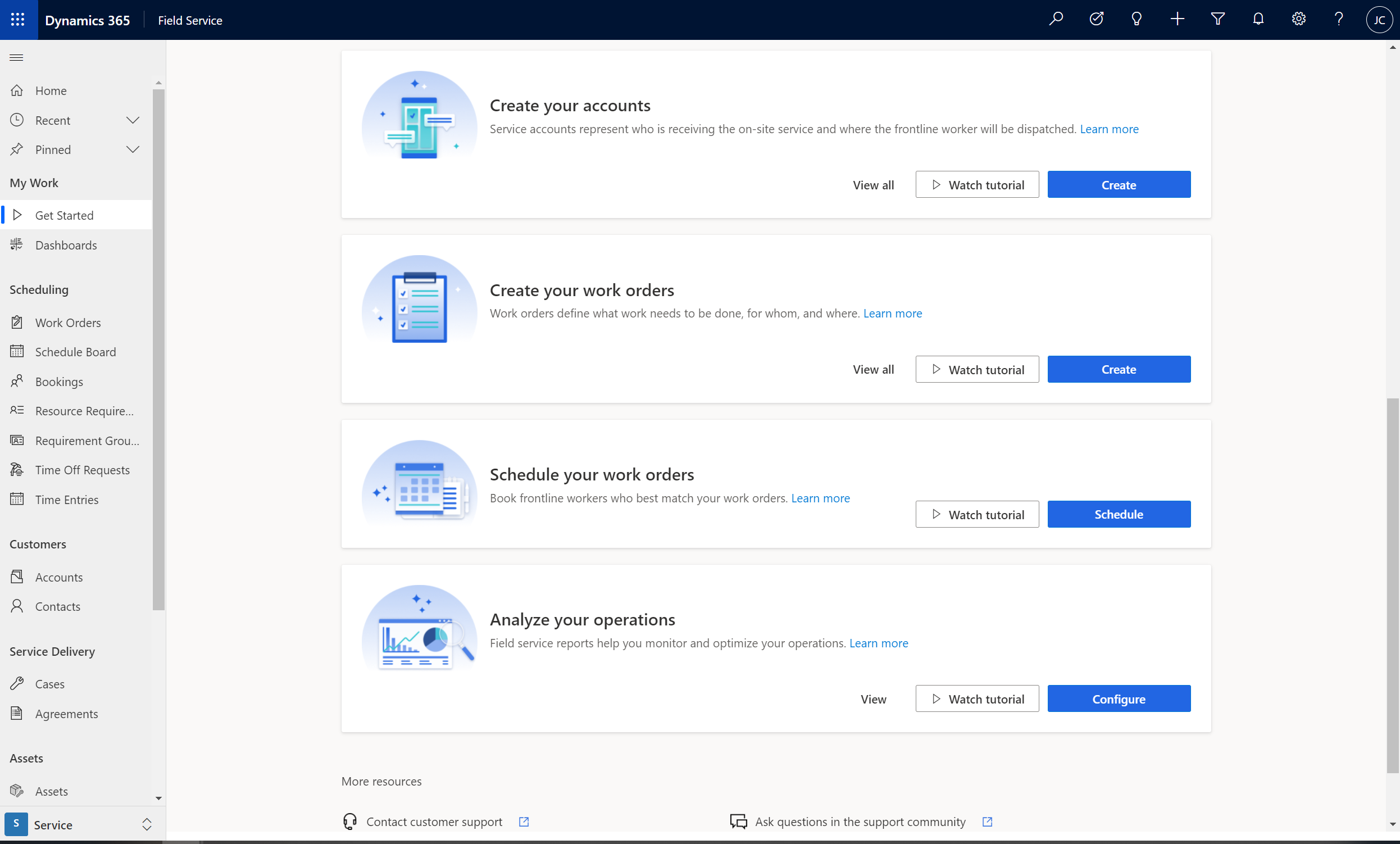 Get started with Dynamics 365 Field Service | Microsoft Learn Get started with Dynamics 365 Field Service | Microsoft Learn