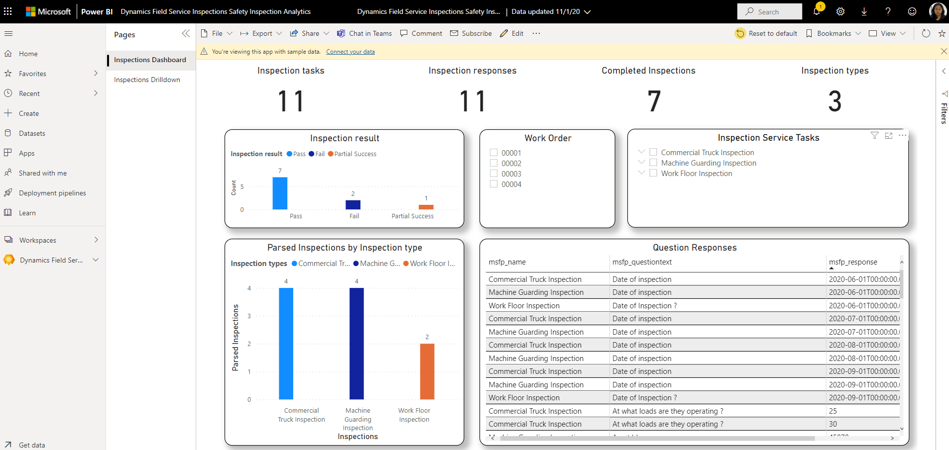 Run reports on inspection responses in Field Service in Dynamics 365 ... Run reports on inspection responses in Field Service in Dynamics 365 ...