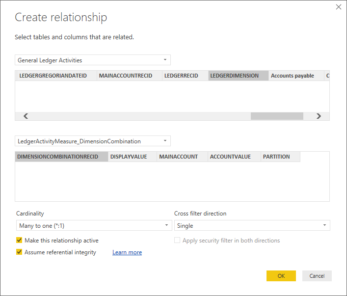 Add financial dimensions to the CFO workspace - Finance | Dynamics 365 ... Add financial dimensions to the CFO workspace - Finance | Dynamics 365 ...