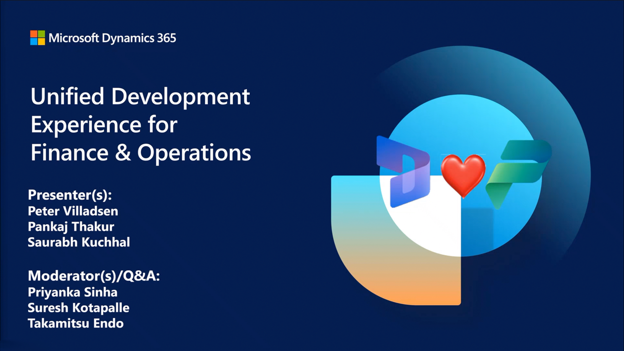 TechTalk Unified developer experience for Dynamics 365 - Dynamics 365 ... TechTalk Unified developer experience for Dynamics 365 - Dynamics 365 ...
