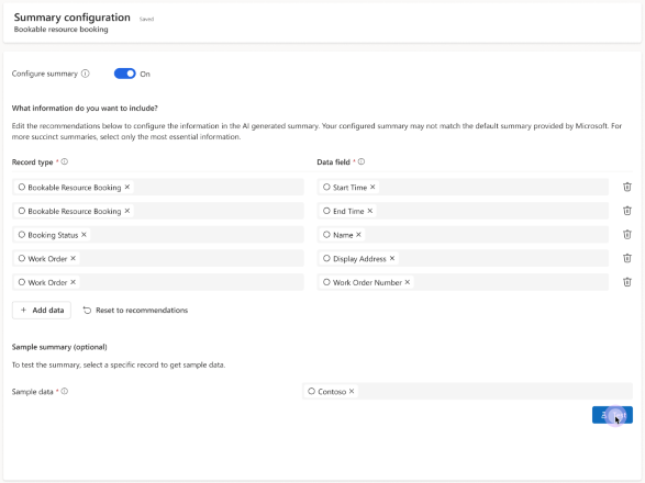 Configure Copilot summaries in Field Service | Microsoft Learn Configure Copilot summaries in Field Service | Microsoft Learn