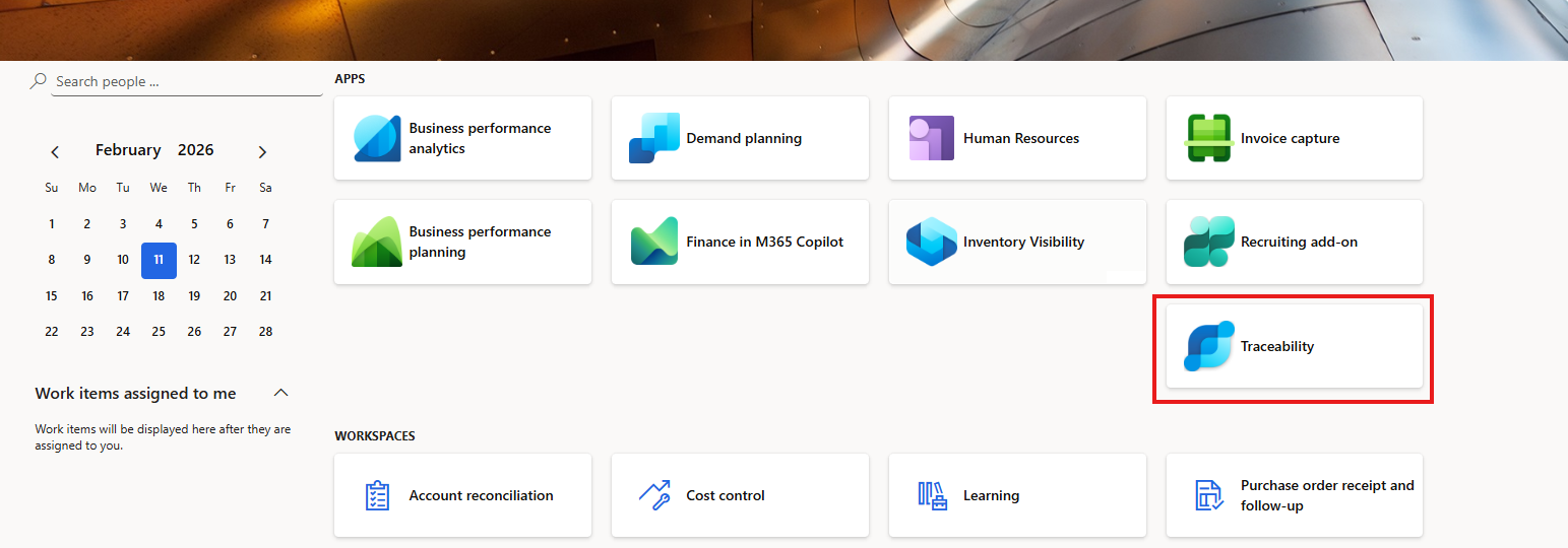 Open the Traceability app in Power Apps (preview) - Supply Chain ...