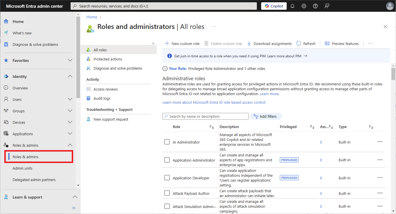 List Microsoft Entra role definitions - Microsoft Entra ID | Microsoft ... List Microsoft Entra role definitions - Microsoft Entra ID | Microsoft ...
