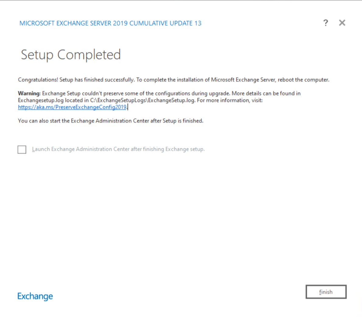 Exchange Server custom configuration preservation | Microsoft Learn Exchange Server custom configuration preservation | Microsoft Learn