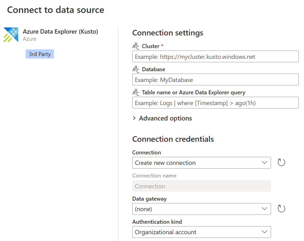 Connect to Azure Data Explorer (Kusto) in dataflows - Microsoft Fabric ... Connect to Azure Data Explorer (Kusto) in dataflows - Microsoft Fabric ...
