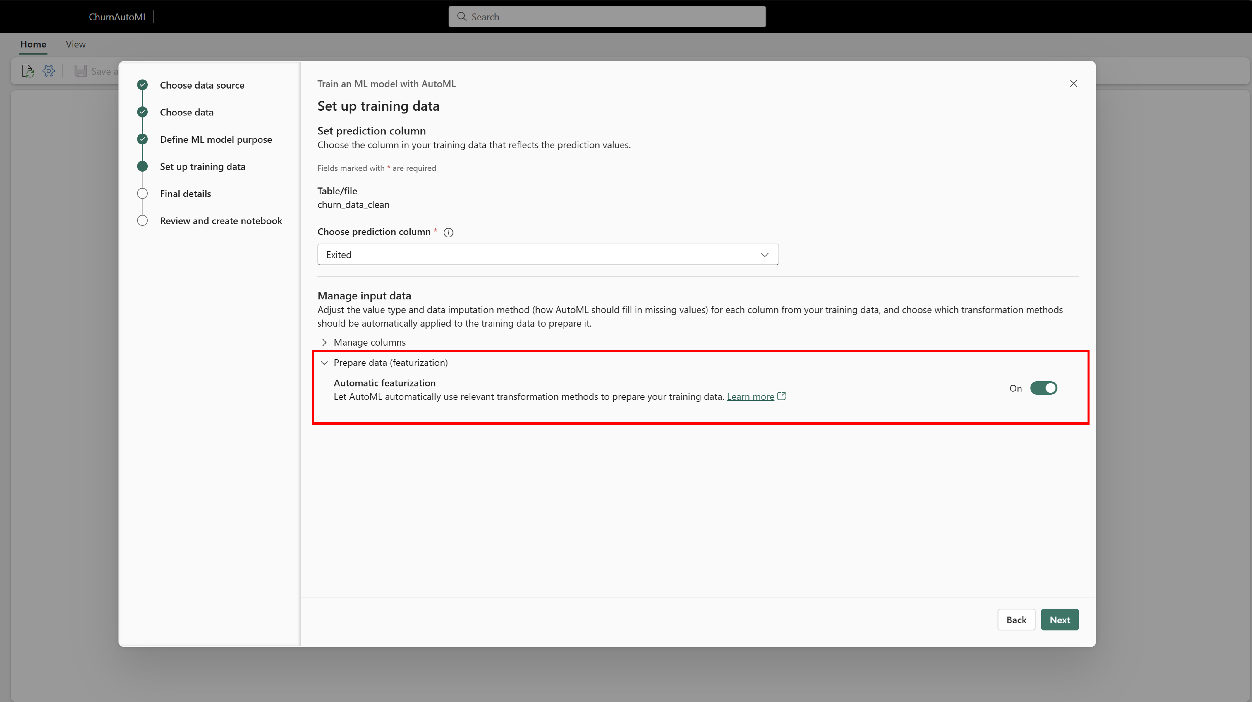 Use AutoML (interface) - Microsoft Fabric | Microsoft Learn Use AutoML (interface) - Microsoft Fabric | Microsoft Learn