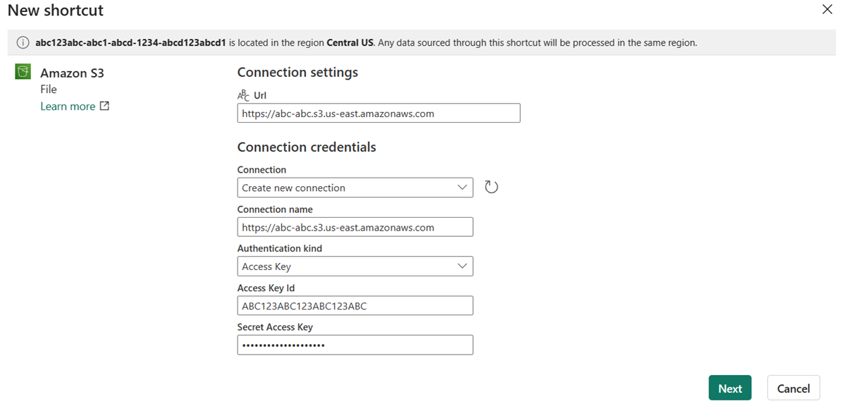 Create an Amazon S3 shortcut - Microsoft Fabric | Microsoft Learn Create an Amazon S3 shortcut - Microsoft Fabric | Microsoft Learn