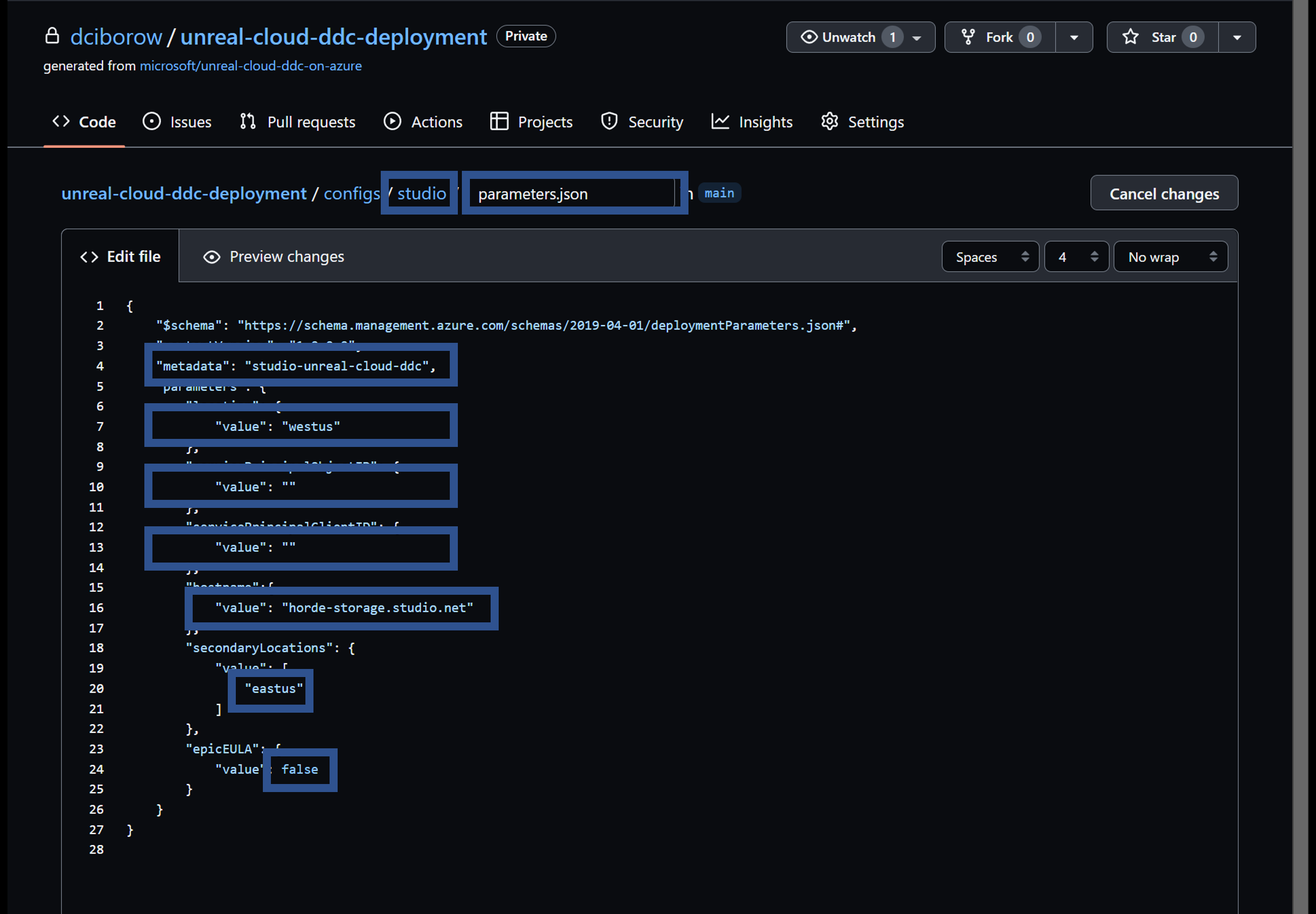 Set Up Unreal Cloud Ddc By Using Github Azure Gaming Microsoft Learn
