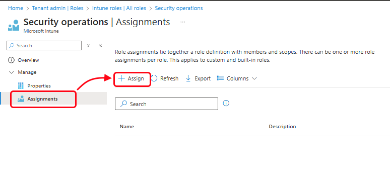 Create and assign a custom role in Intune - Microsoft Intune ...