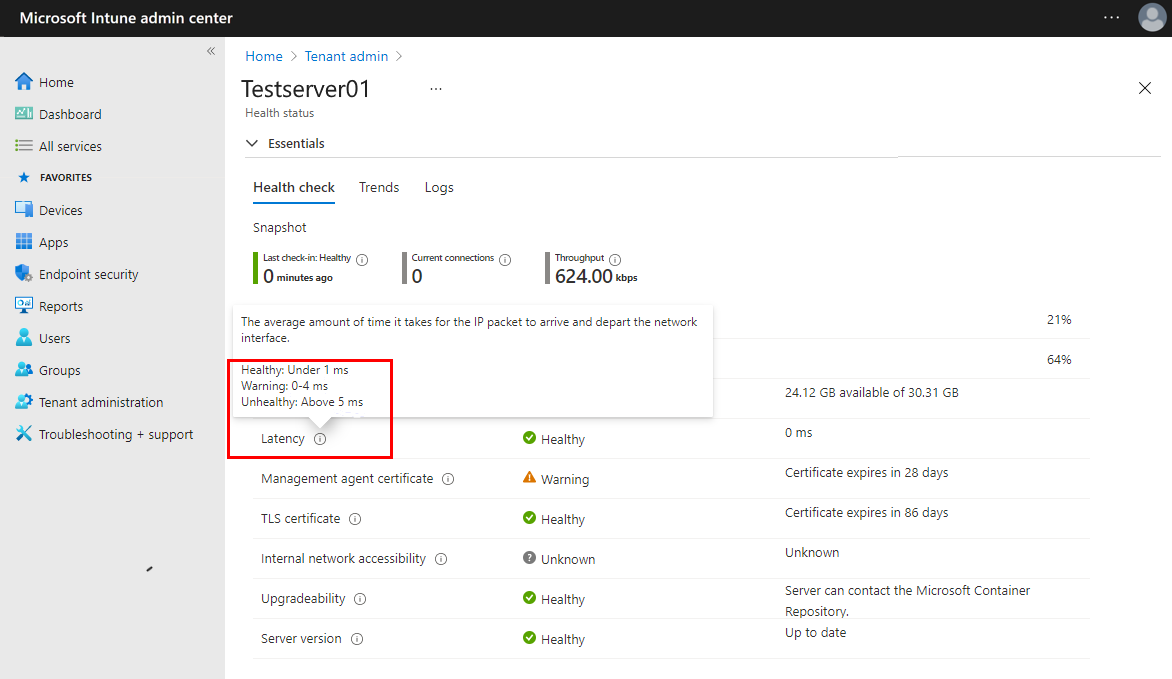 Monitor the Microsoft Tunnel VPN solution for Microsoft Intune ... Monitor the Microsoft Tunnel VPN solution for Microsoft Intune ...