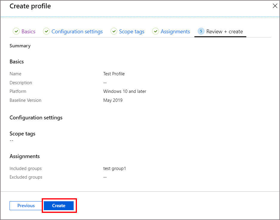 Configure Security Baseline Policies In Microsoft Intune Microsoft Learn
