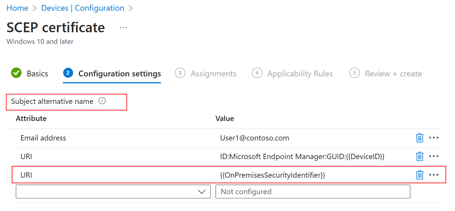 Use Scep Certificate Profiles With Microsoft Intune Microsoft Learn