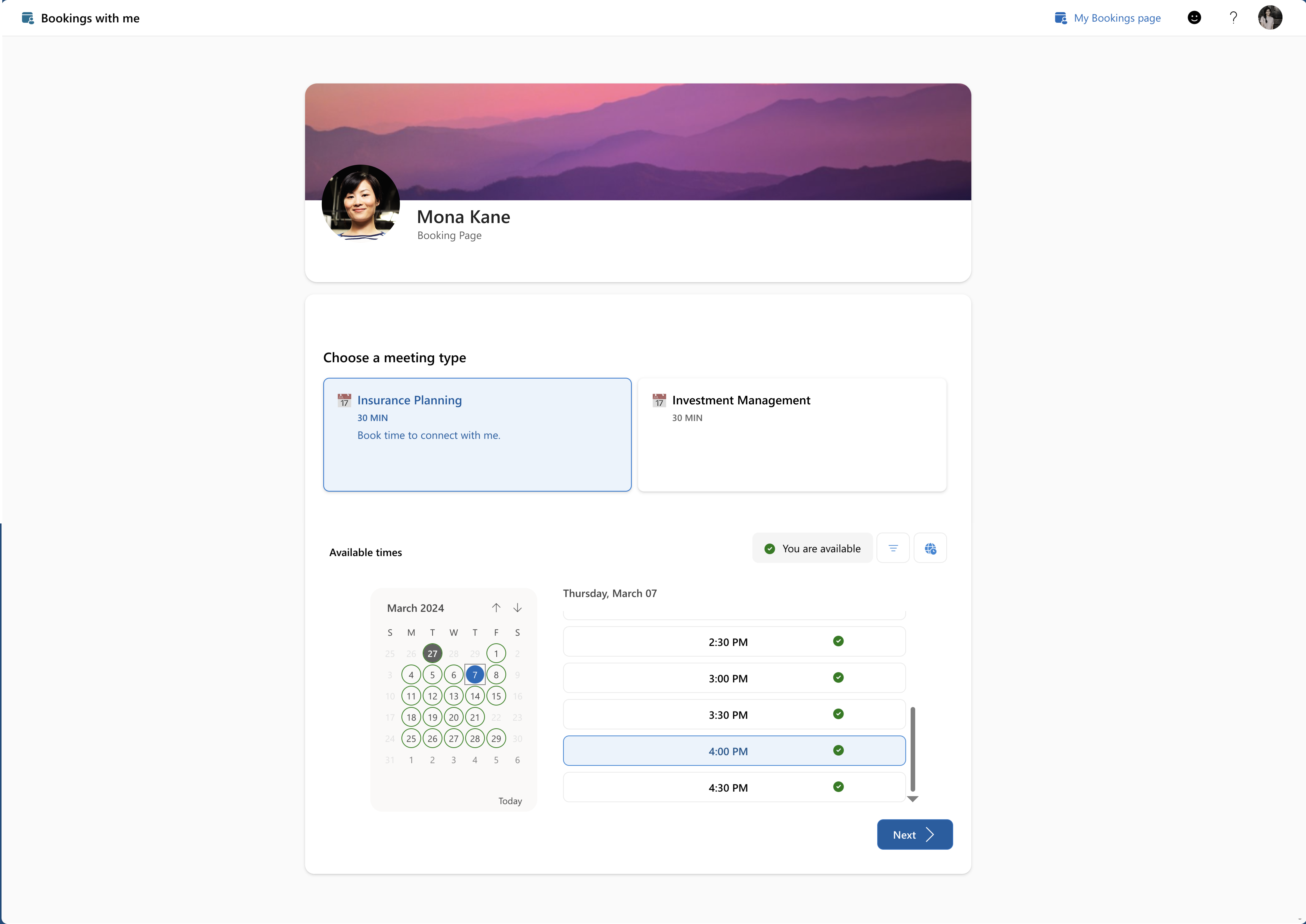 Preview and share your personal booking page | Microsoft Learn Preview and share your personal booking page | Microsoft Learn