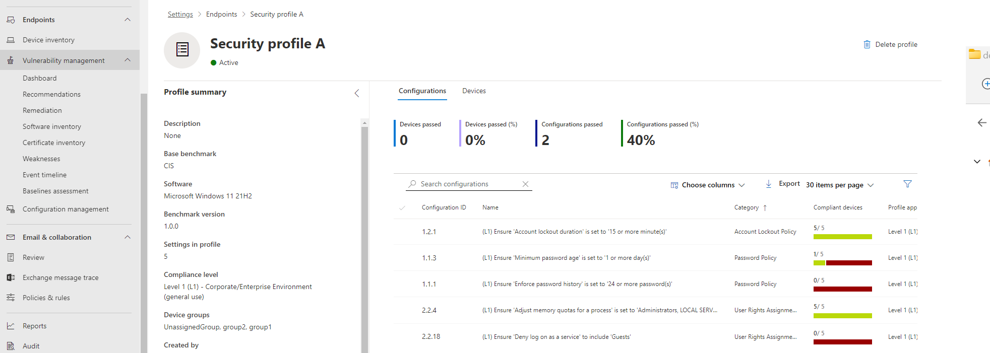 Security baselines assessment | Microsoft Learn Security baselines assessment | Microsoft Learn