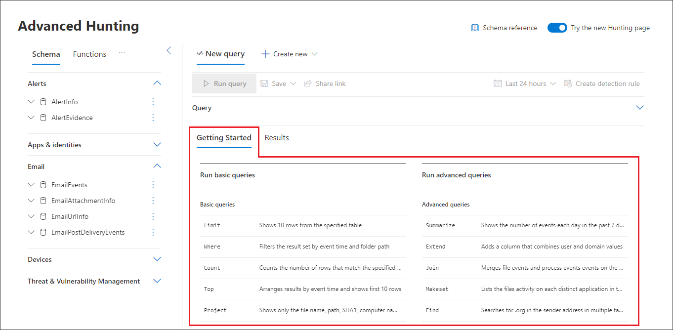 Learn the advanced hunting query language in Microsoft Defender XDR ... Learn the advanced hunting query language in Microsoft Defender XDR ...