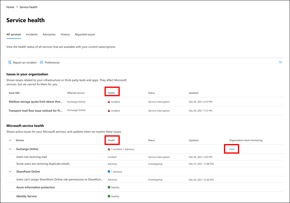Microsoft 365 monitoring - Microsoft 365 Enterprise | Microsoft Learn Microsoft 365 monitoring - Microsoft 365 Enterprise | Microsoft Learn