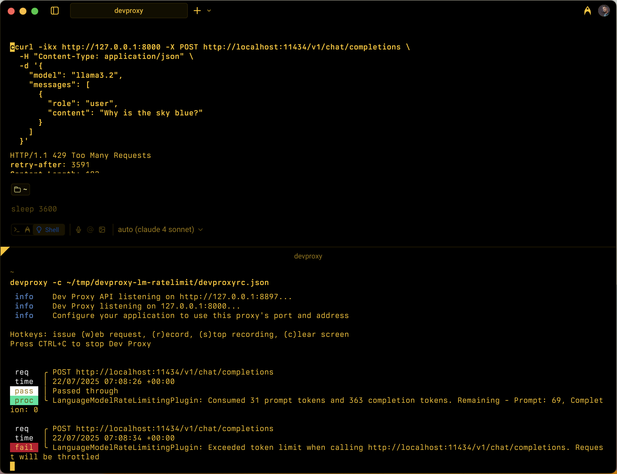 LanguageModelRateLimitingPlugin - Dev Proxy | Microsoft Learn