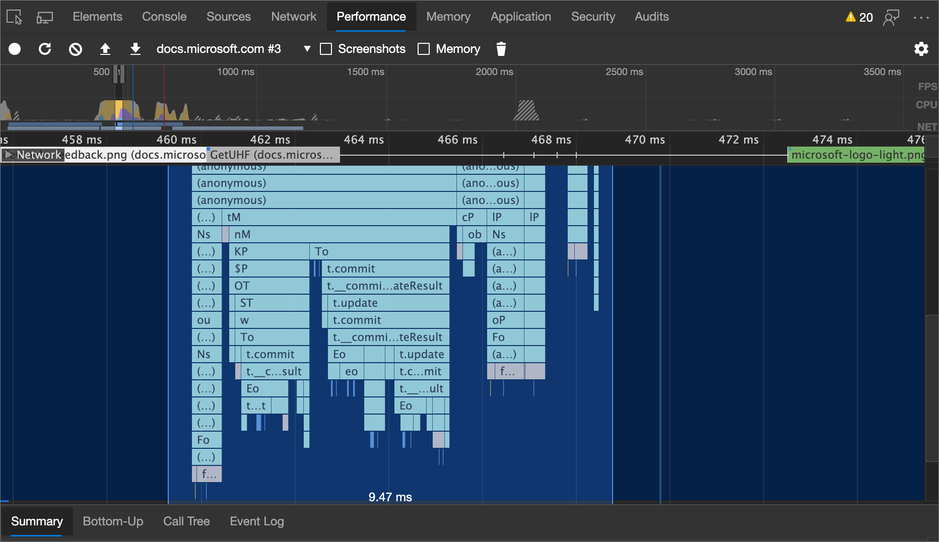 Performance Features Reference Microsoft Edge Development Microsoft Learn