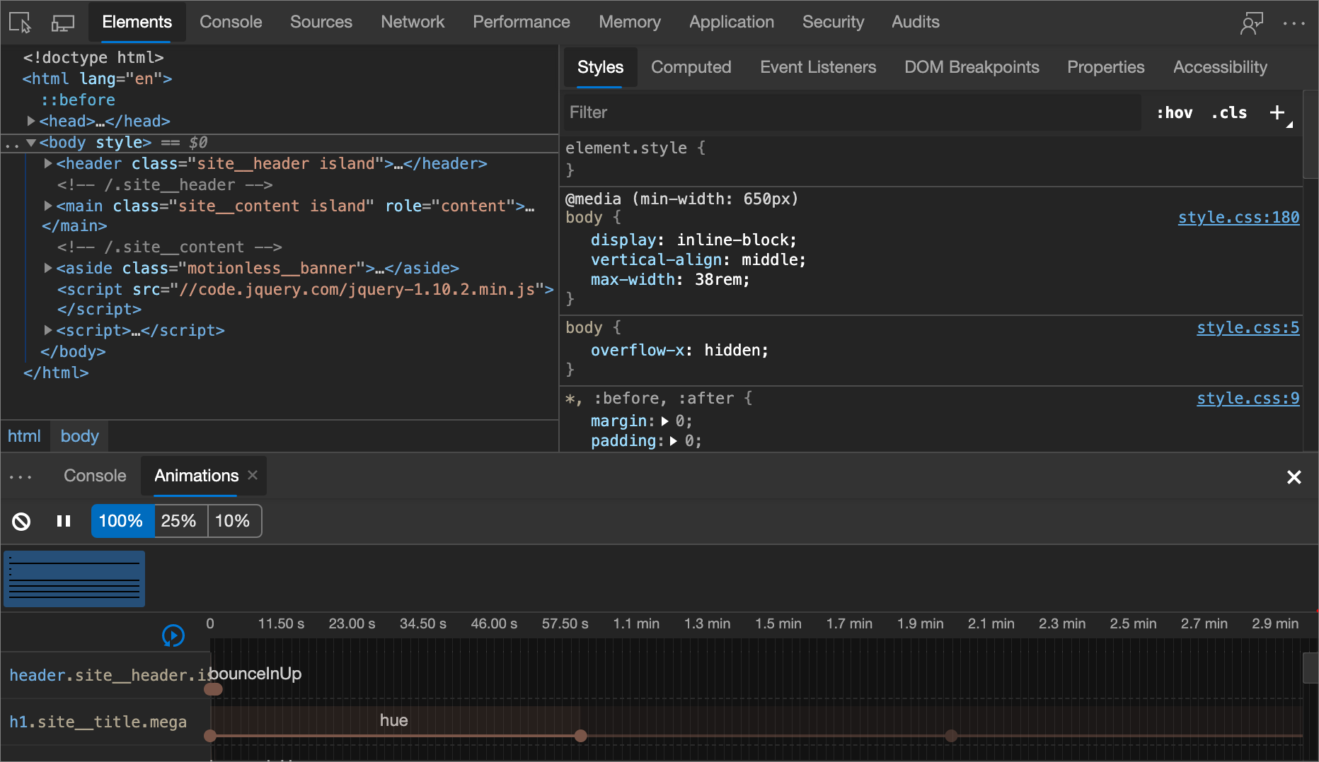 Inspect And Modify Css Animation Effects Microsoft Edge Development Microsoft Learn