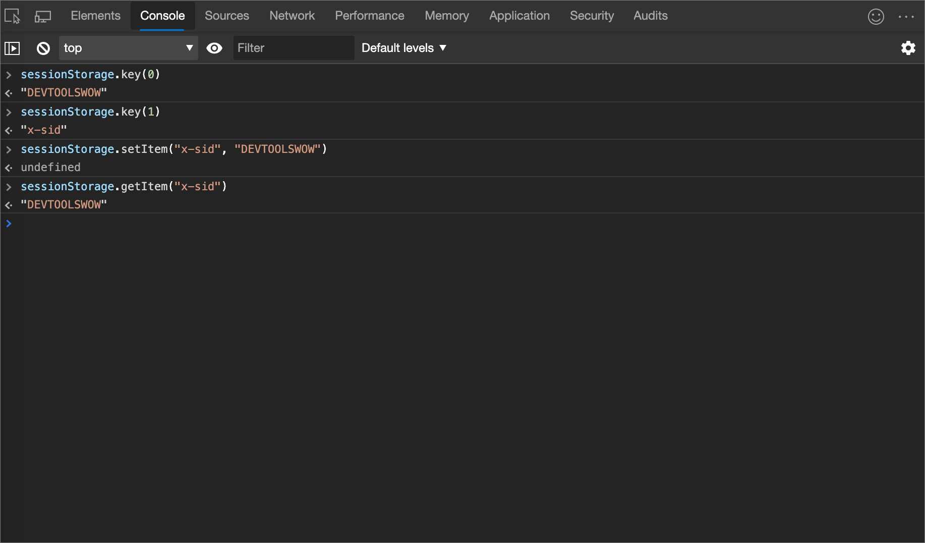 View And Edit Session Storage Microsoft Edge Development Microsoft Learn