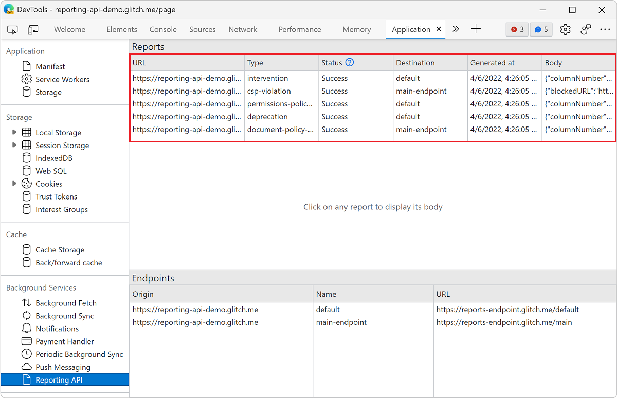 Debug Background Services Microsoft Edge Developer Documentation Microsoft Learn