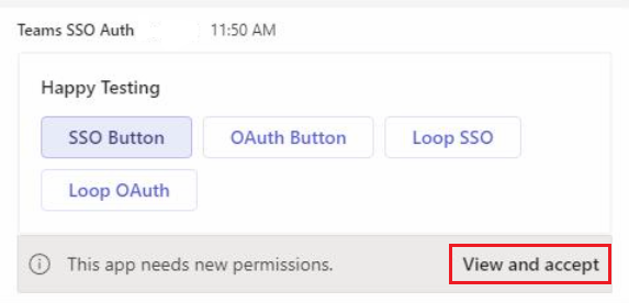 SSO for Adaptive Card Universal Actions - Teams | Microsoft Learn SSO for Adaptive Card Universal Actions - Teams | Microsoft Learn