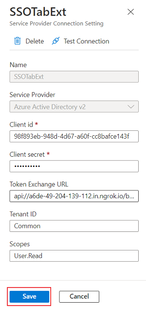 SSO for tabs and message extension - Teams | Microsoft Learn SSO for tabs and message extension - Teams | Microsoft Learn