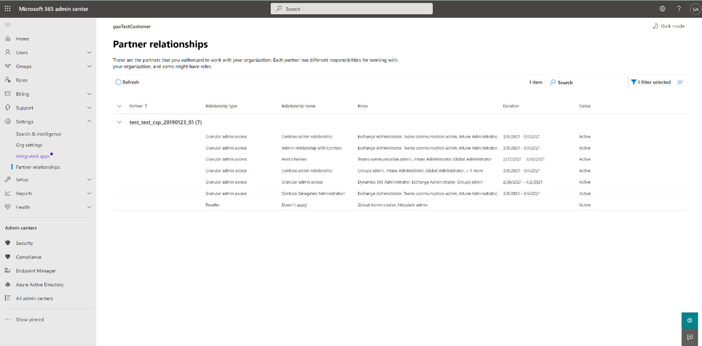 Customer approval of partner GDAP request - Partner Center | Microsoft ... Customer approval of partner GDAP request - Partner Center | Microsoft ...
