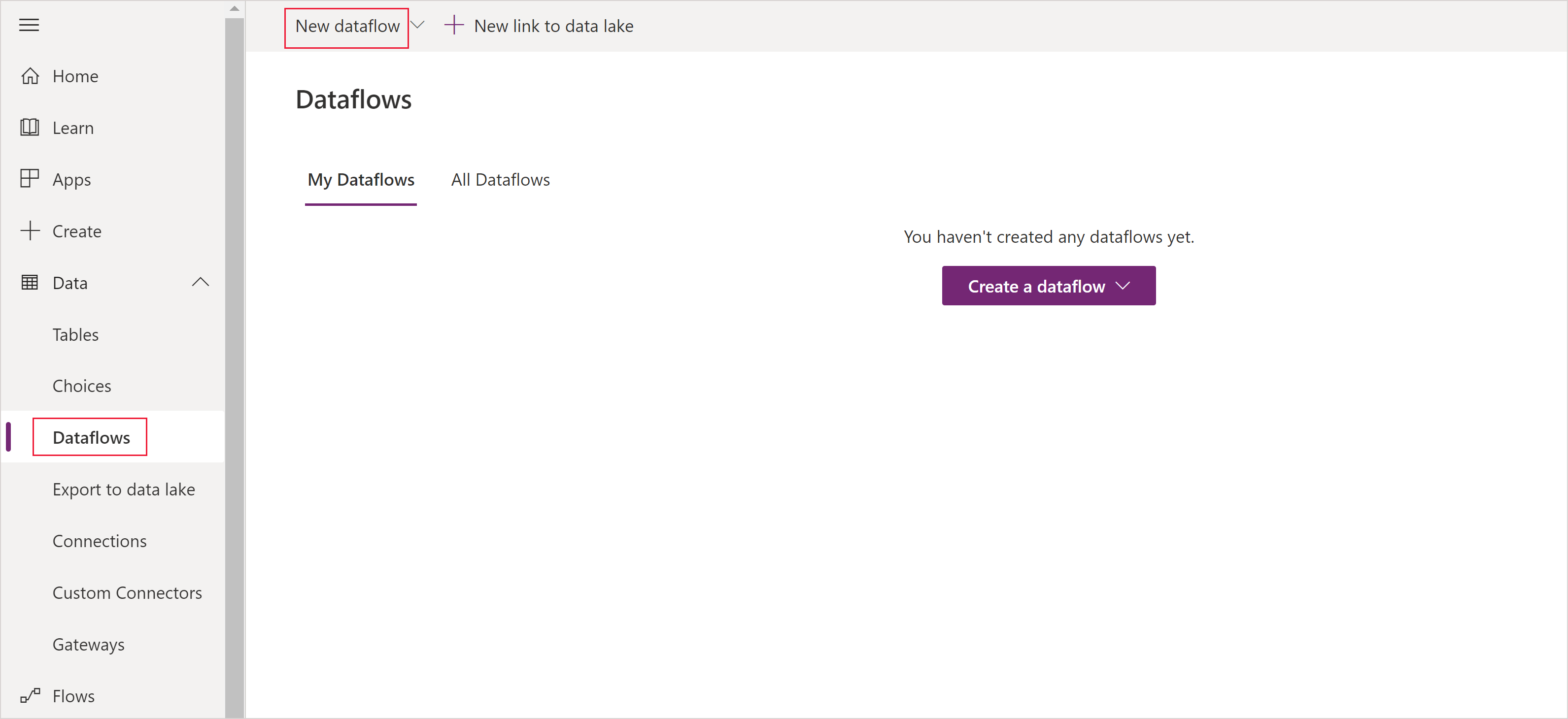 Create and use dataflows in Power Apps - Power Apps | Microsoft Learn Create and use dataflows in Power Apps - Power Apps | Microsoft Learn
