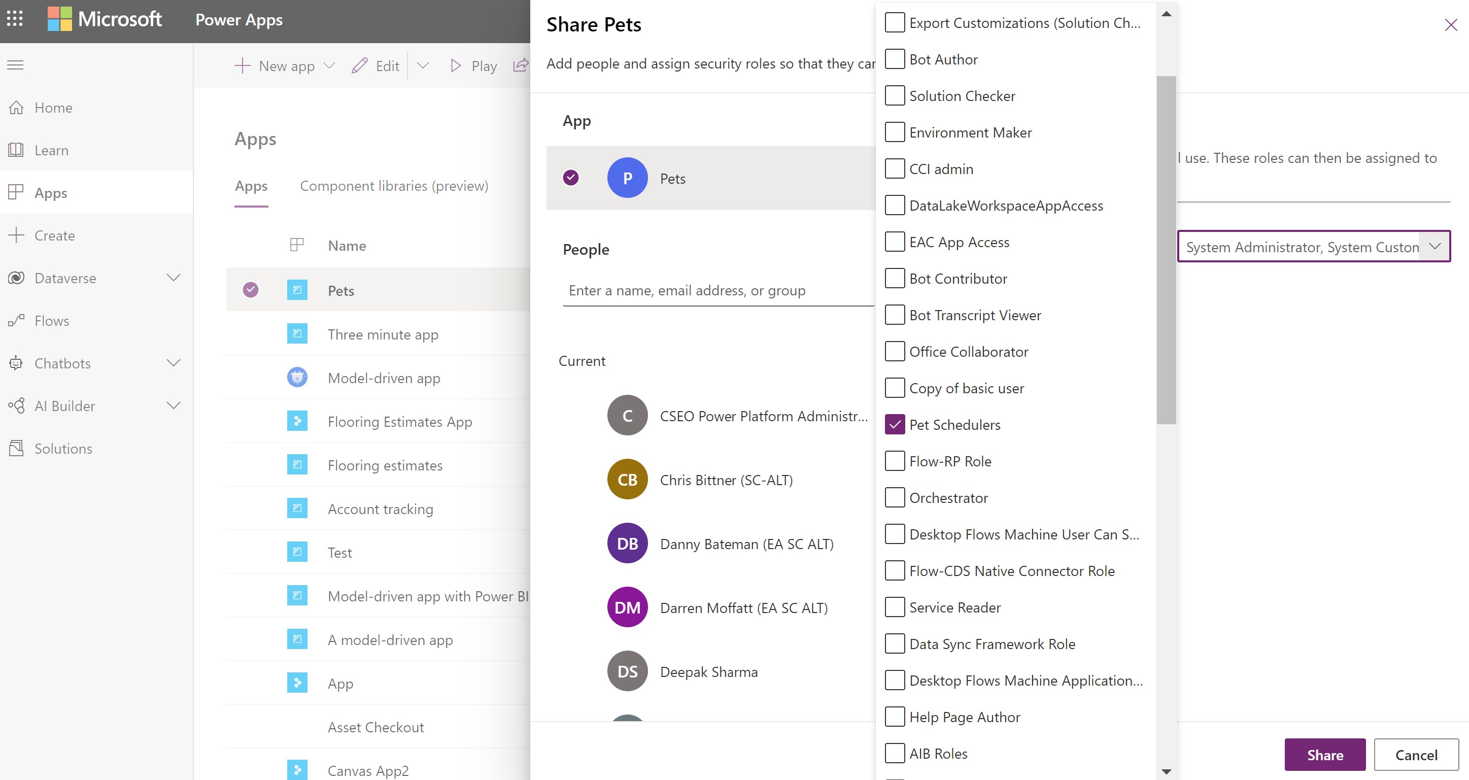 Share A Model Driven App Using Power Apps Power Apps Microsoft Learn