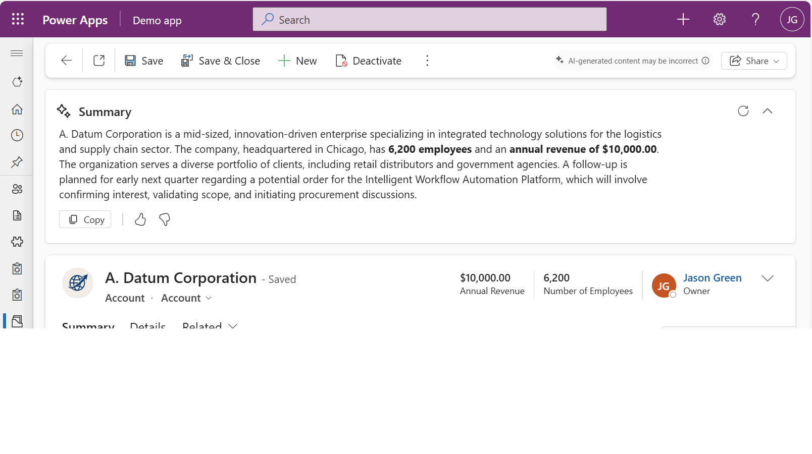 Use Row Summaries In Model Driven Apps Power Apps Microsoft Learn 7661