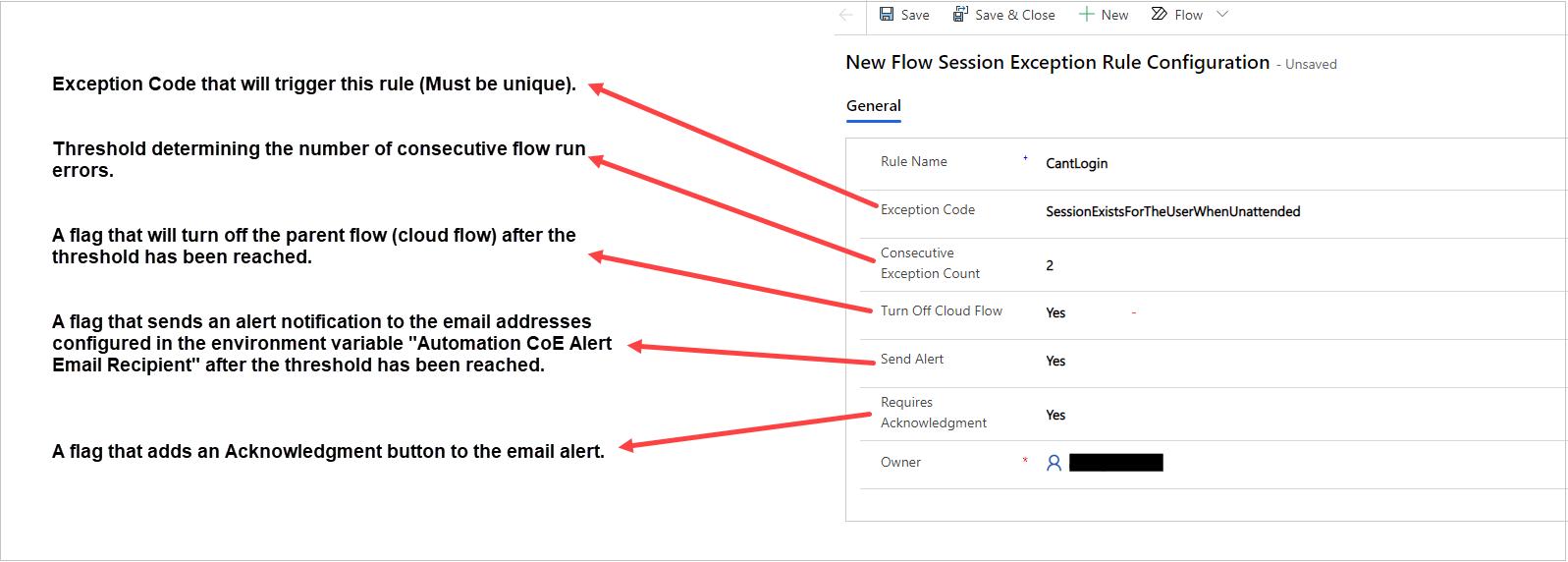 Flow Exception Rules Framework Power Automate Microsoft Learn