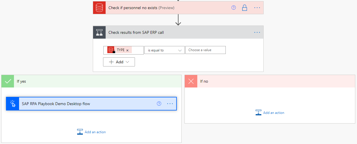Validate Data By Using The Sap Erp Connector Power Automate Microsoft Learn