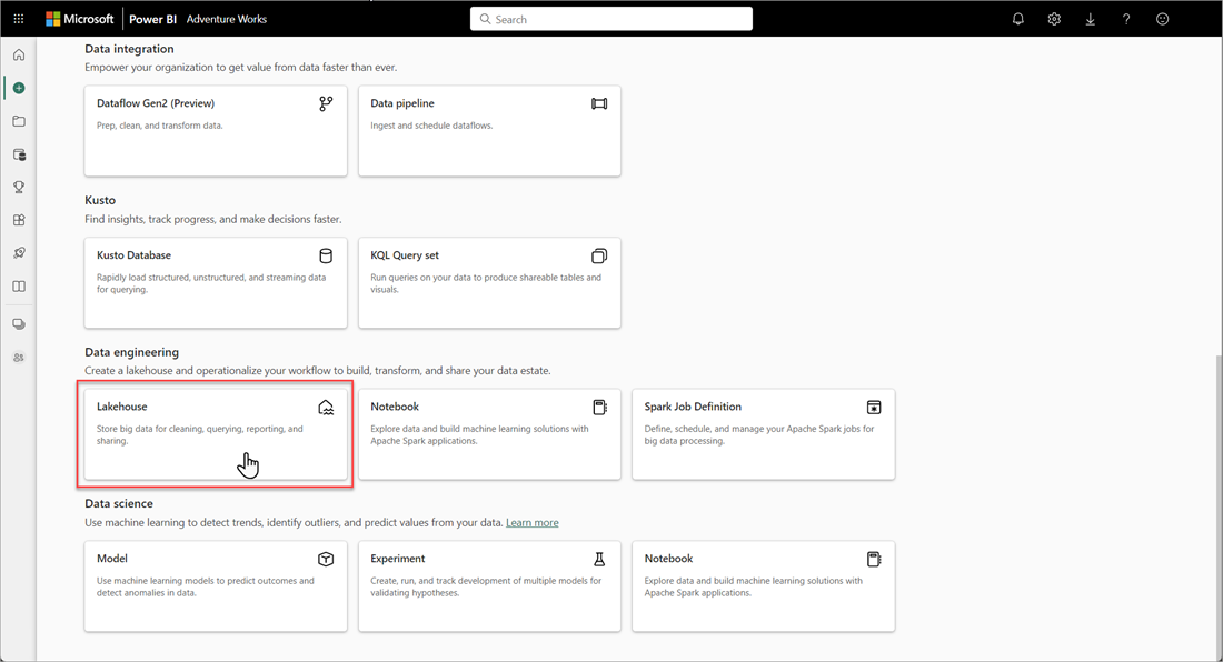Learn how to create a Lakehouse for Direct Lake in Power BI and ... Learn how to create a Lakehouse for Direct Lake in Power BI and ...