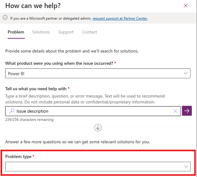How to create a Fabric and Power BI Support ticket - Power BI ...