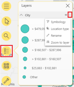Create an ArcGIS map in Power BI - Power BI | Microsoft Learn