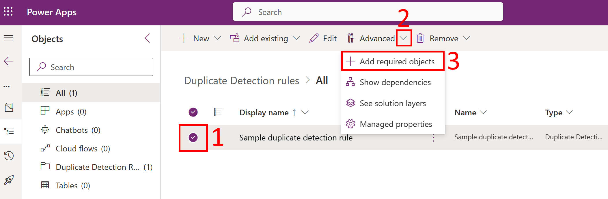 Create And Manage Duplicate Detection Rules Using Solutions Power Platform Microsoft Learn