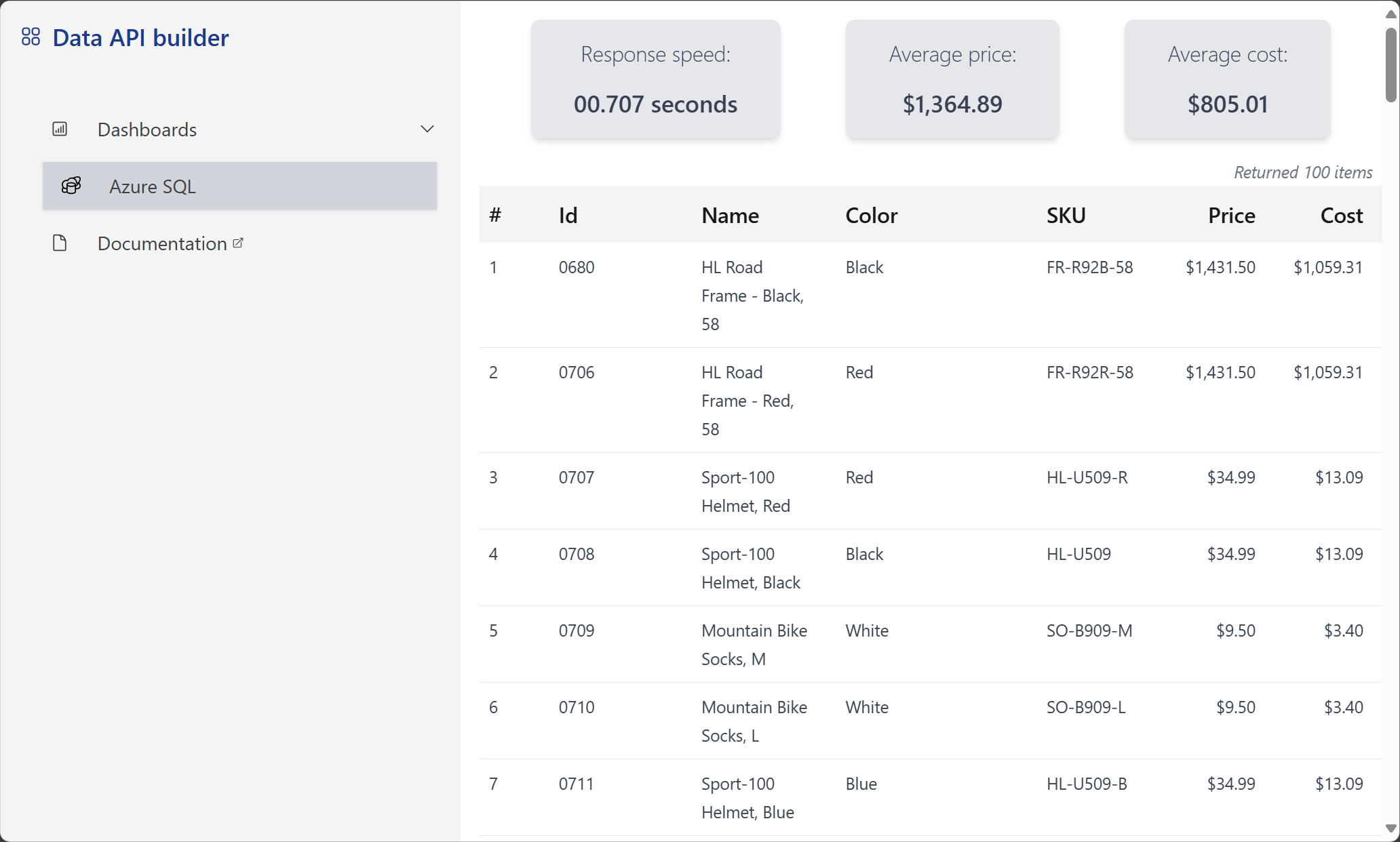 Quickstart Data Api Builder And Azure Sql Database Code Samples Microsoft Learn