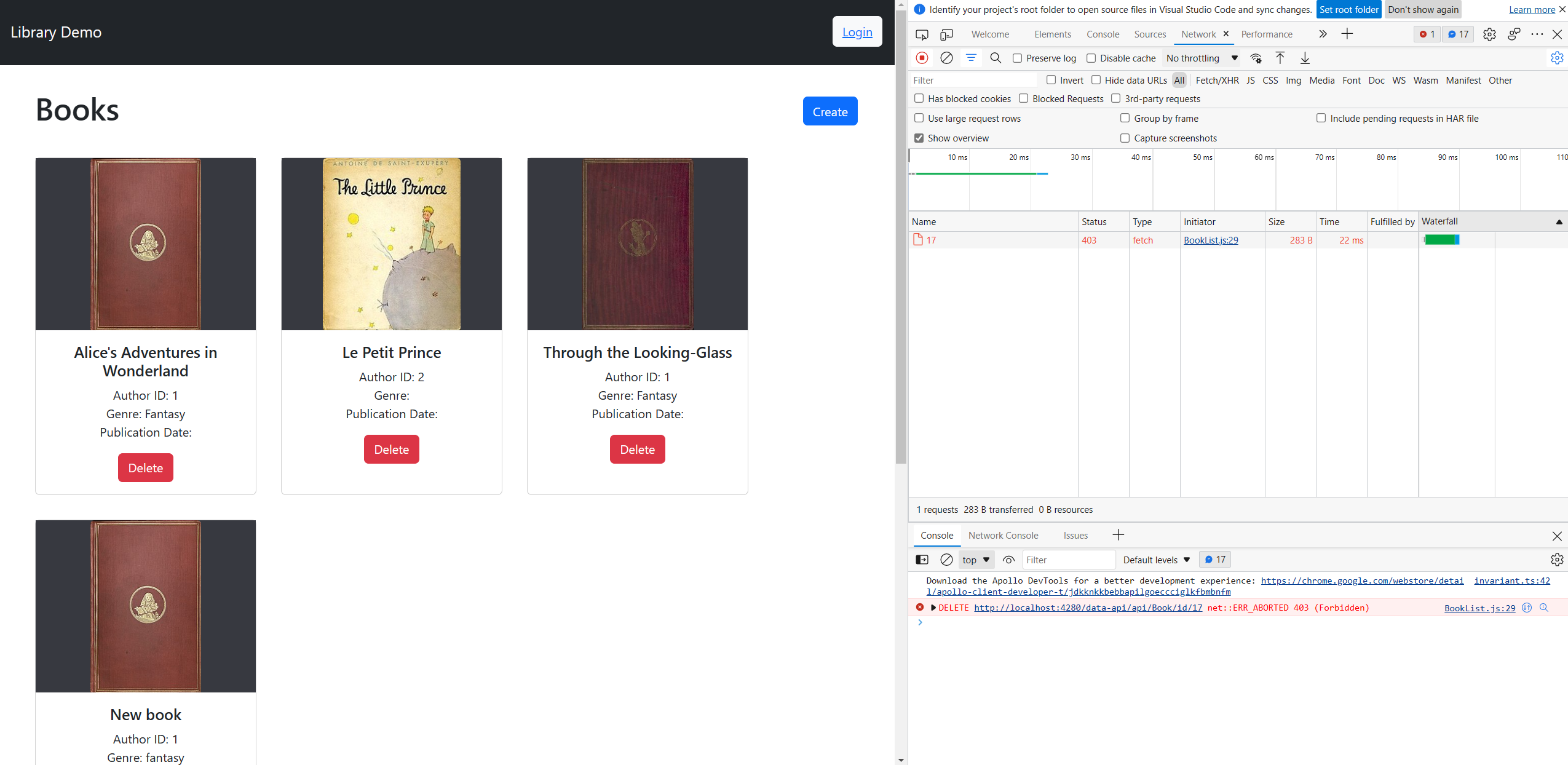 Jamstack Library App With Azure Static Web Apps Data Api Builder And Azure Sql Database Code