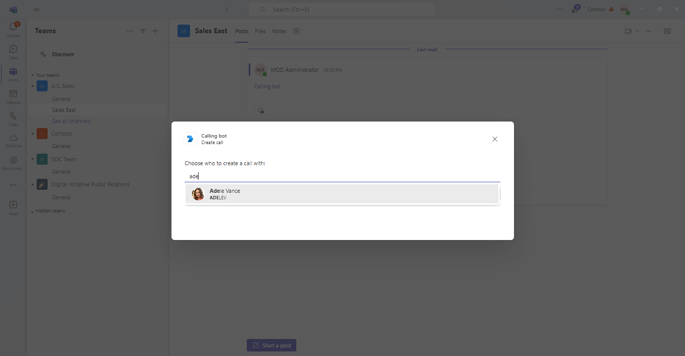 Calling And Meeting Bot Sample V4 Code Samples Microsoft Learn